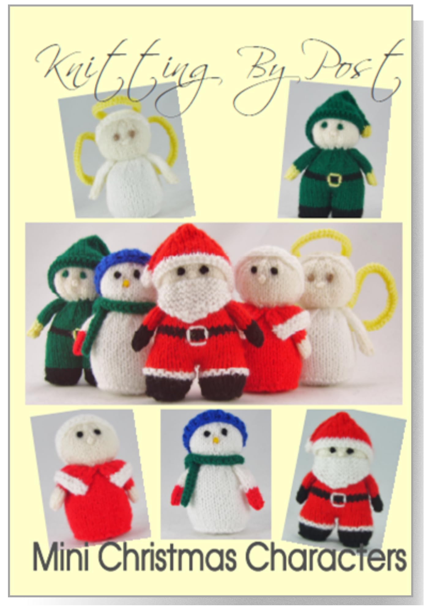 Knitting Pattern Mini Christmas Characters - UK Knitting Pattern ...