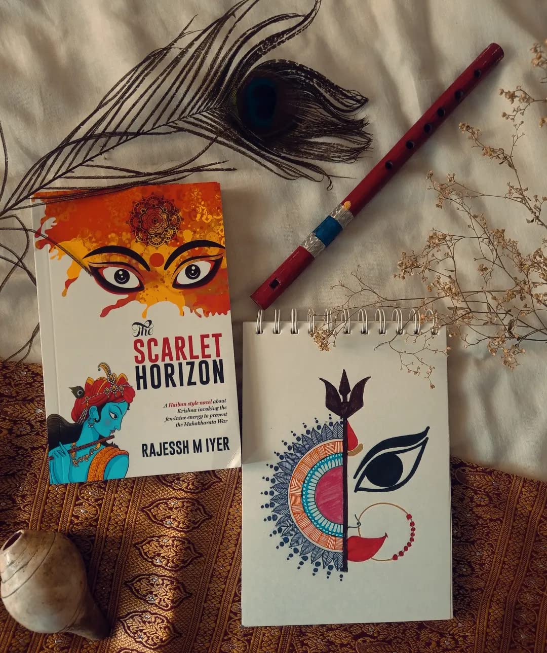 THE SCARLET HORIZON: When Krishna invokes feminine energy to prevent the Mahabharata War ...