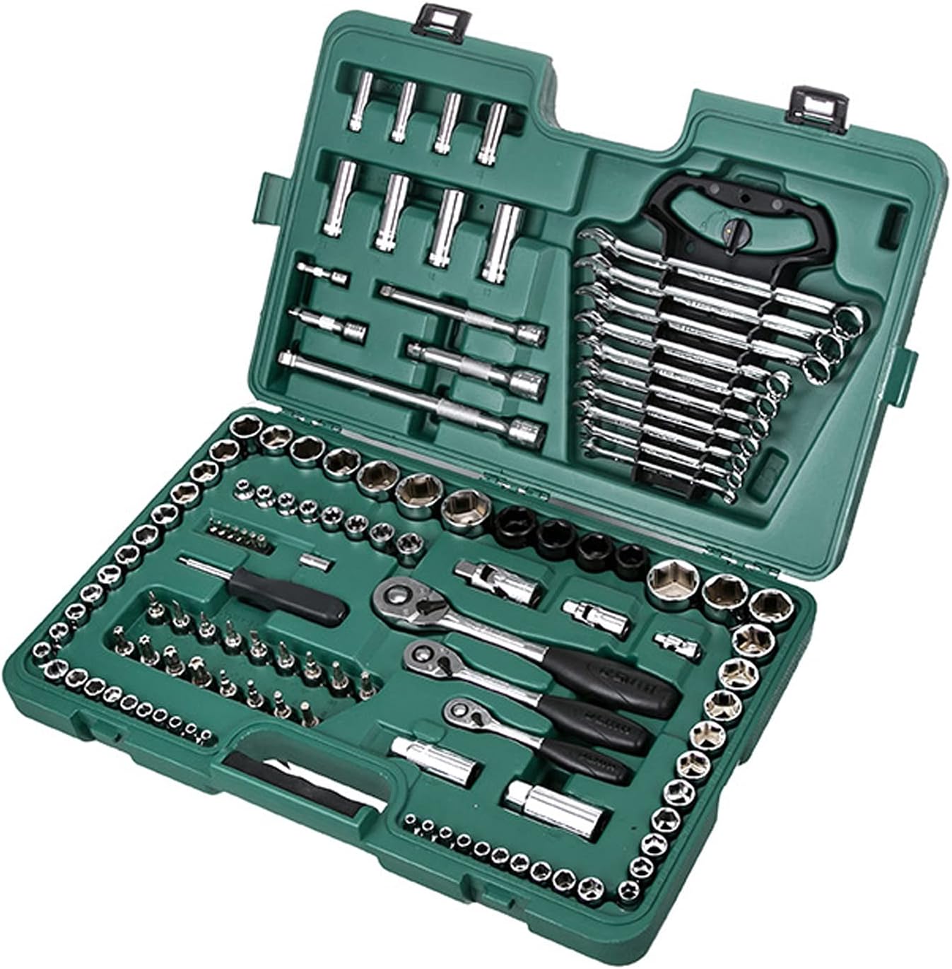 Amazon.com: 120 Piece Tool Set General Household Hand Tool Kit with ...