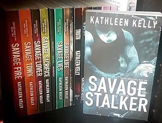 Savage Stalker: Motorcycle Club Romance (Savage Angels MC Book 1) eBook : Kelly, Kathleen, Tan ...