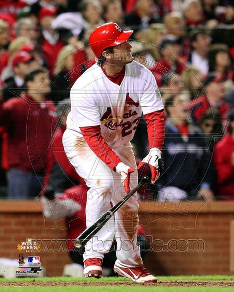 Amazon.com: David Freese Game Winning Walk-Off Home Run Game 6 of the ...