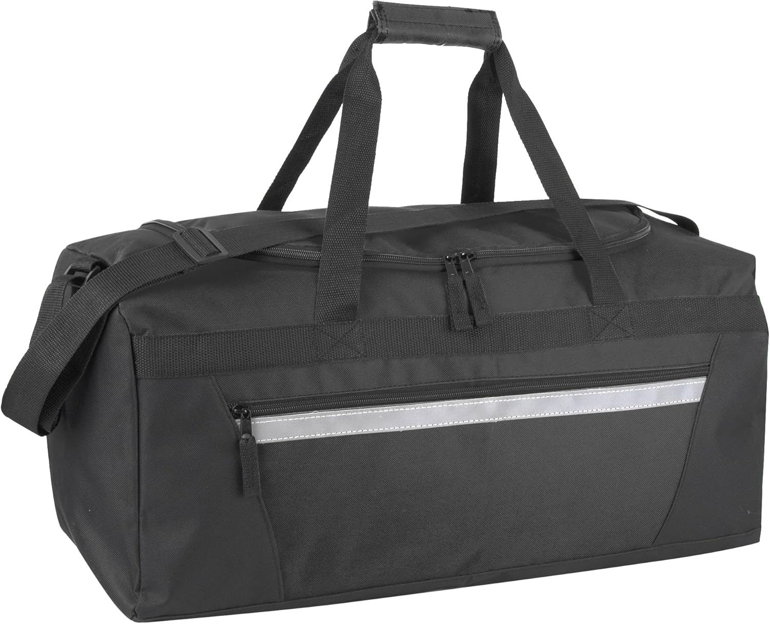 Amazon.com | 40 Liter, 22 Inch Reflective Duffle Bag with Shoulder ...