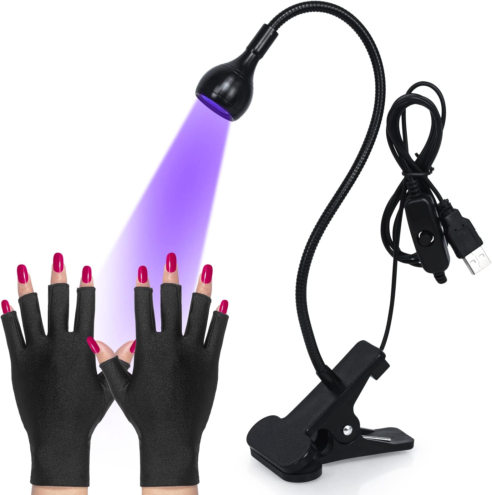 Amazon.com: AORAEM UV LED Nail Lamp, Quick Drying UV Light for Gel ...