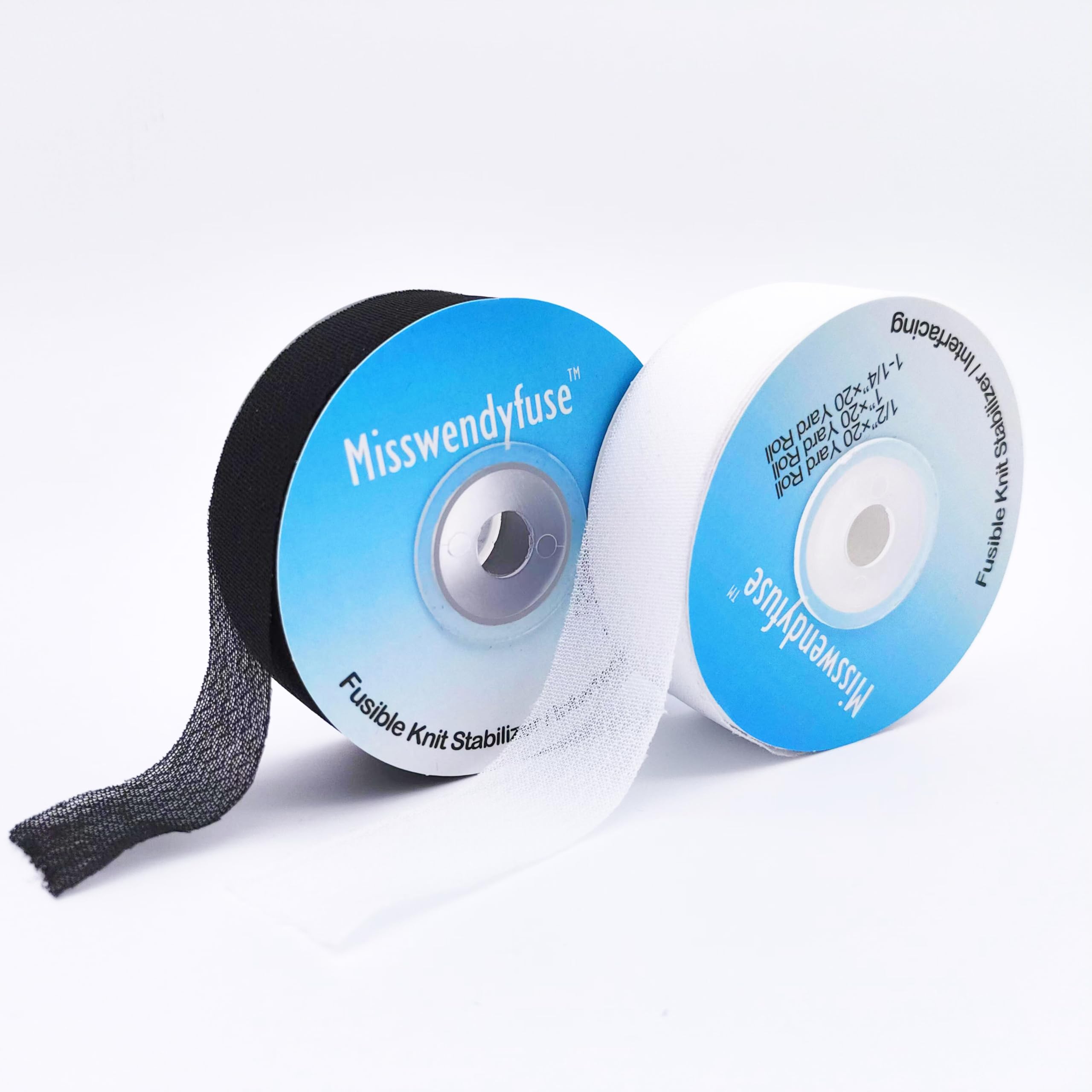 Amazon.com: Misswendyfuse 1''×20 Yards Knit Stay Tape, Fusible ...