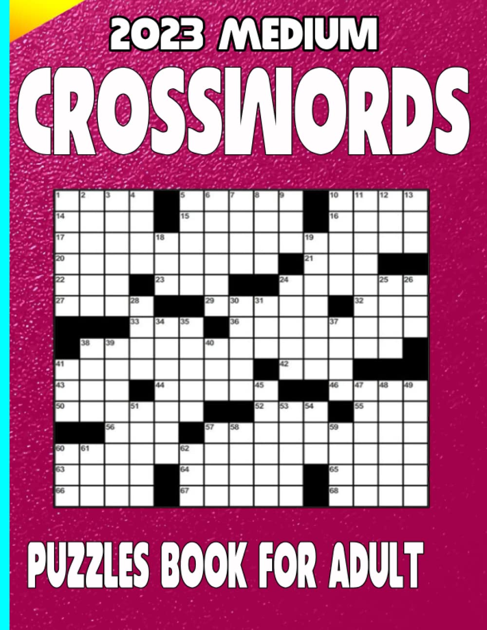 Amazon.com: 2023 Medium Crossword Puzzles Book for Adult: crossword ...