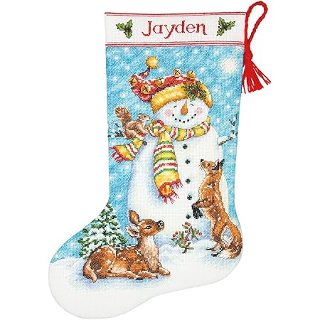 Amazon.com: Dimensions Needlecrafts Counted Cross Stitch 'Winter ...