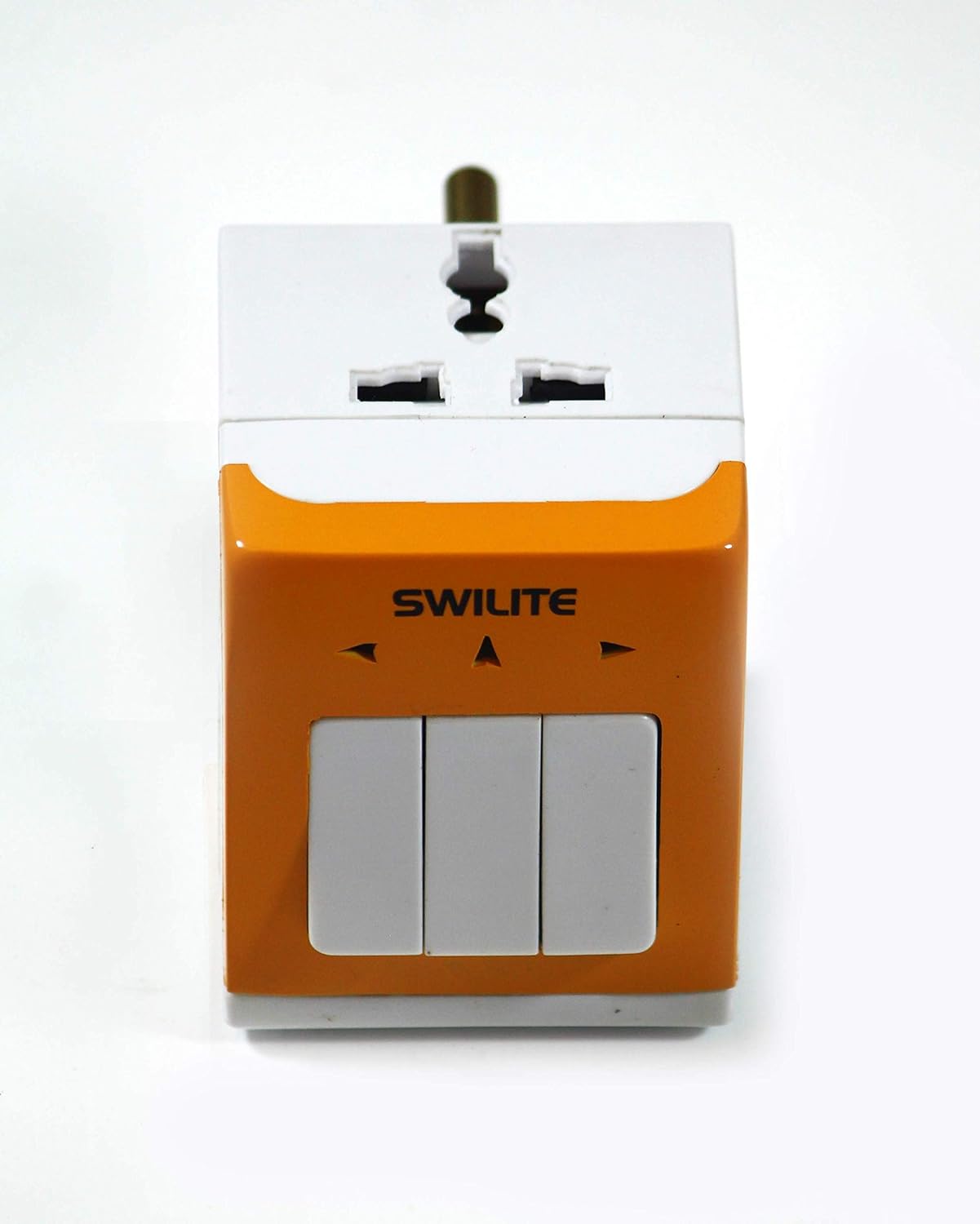Swilite Multi Plug with 3 Switches 3 Sockets and Indicator : Amazon.in ...