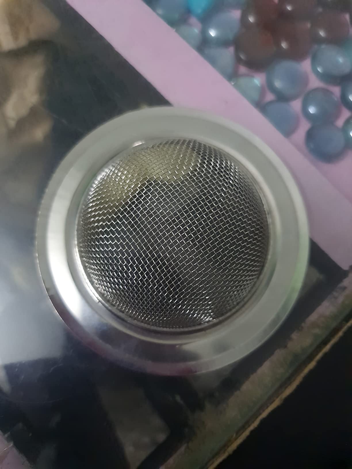 Amiraj Kitchen Sink Strainer Heavy-Duty Stainless-Steel Drain Basin ...