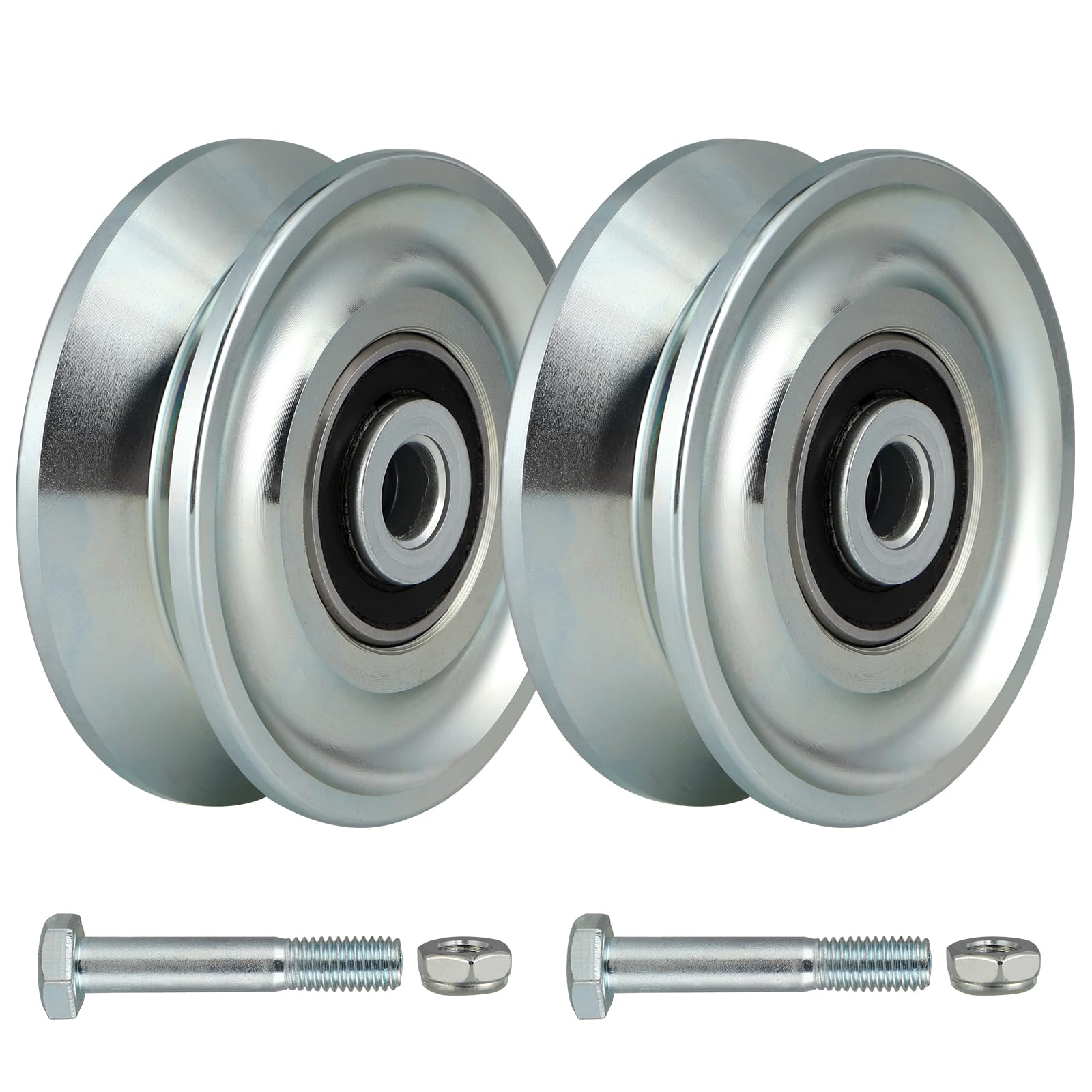 Skelang 3 in V-Groove Wheel, Slide Gate Wheel with Double Bearings ...
