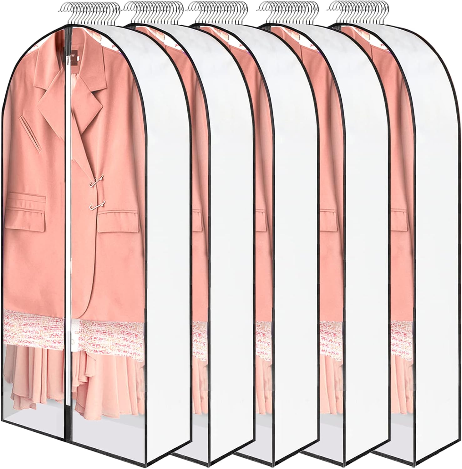 Amazon.com: Newthinking 40" Garment Bag for Hanging Clothes, 6.3 ...