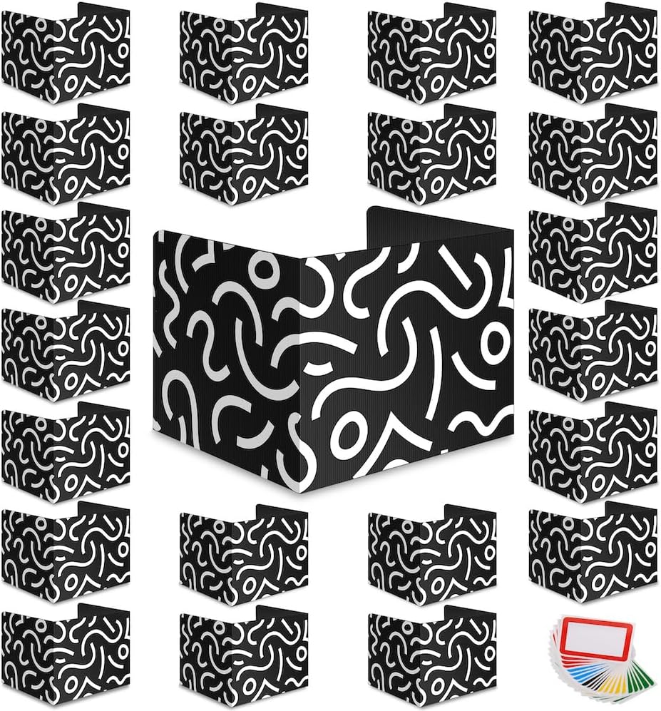 Amazon.com : 22-Pack Desk Dividers for Students - Durable & Waterproof ...