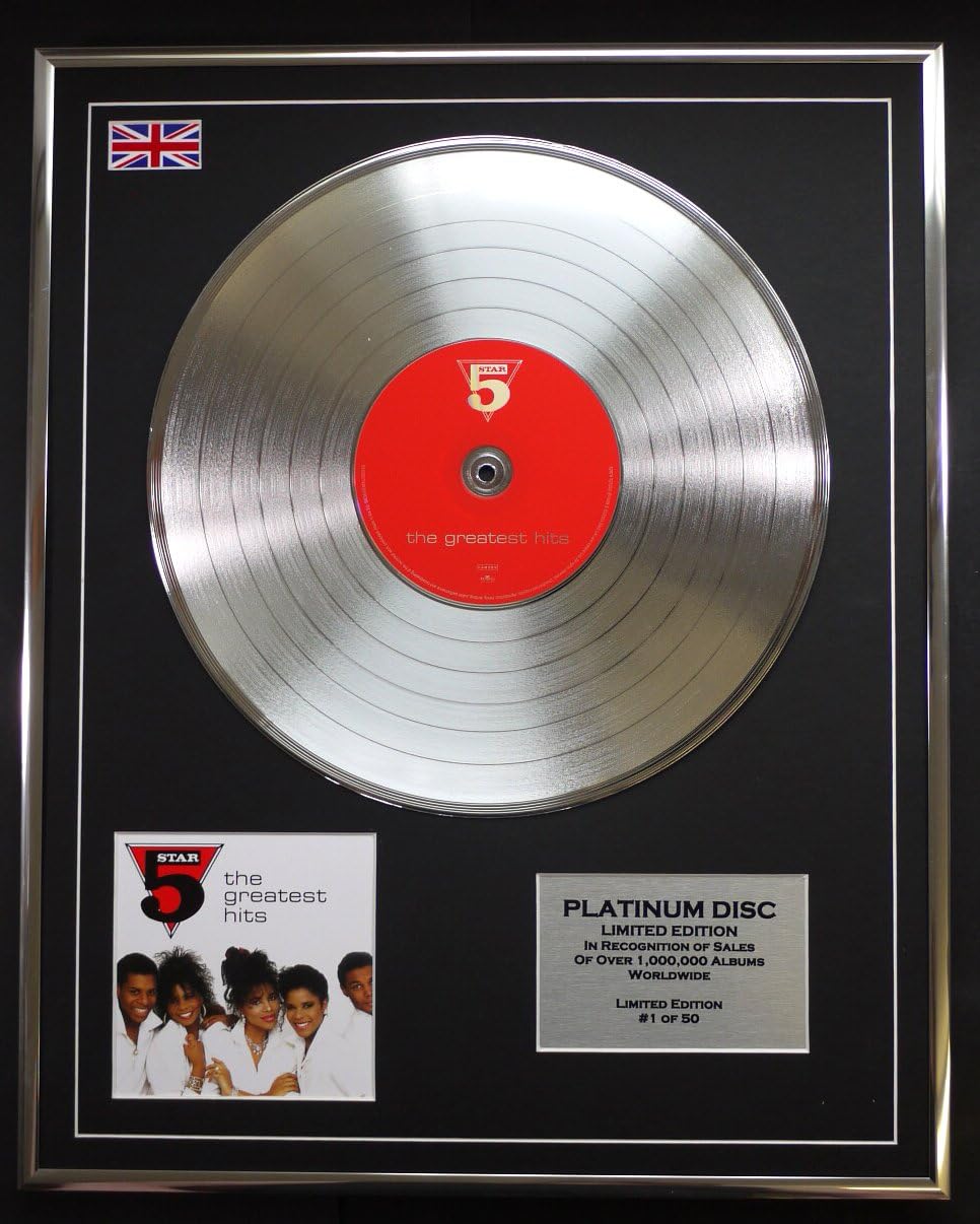 5 STAR/LTD EDITION CD PLATINUM DISC/THE GREATEST HITS : Amazon.co.uk ...
