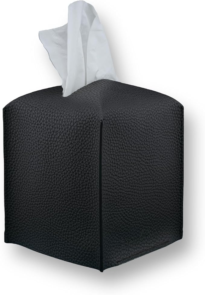 Amazon.com: Connsole Casa Premium PU Leather Tissue Box Holder ...