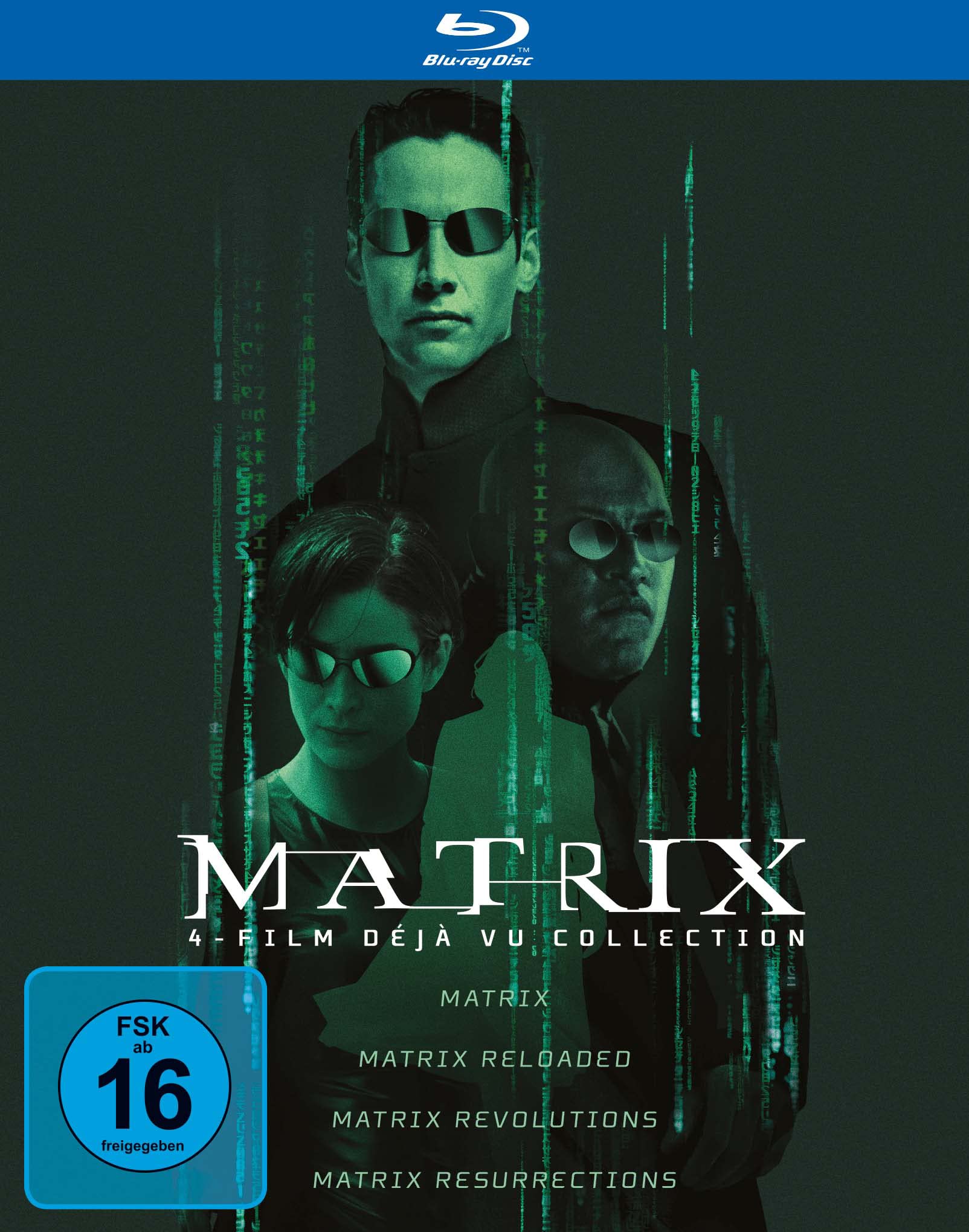Matrix 4-Film Déjà Vu Collection [Blu-ray]: Amazon.de: Reeves, Keanu ...