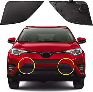 Amazon.com: Goholy Car Front Bumper Tow Hook Cover Compatible with ...