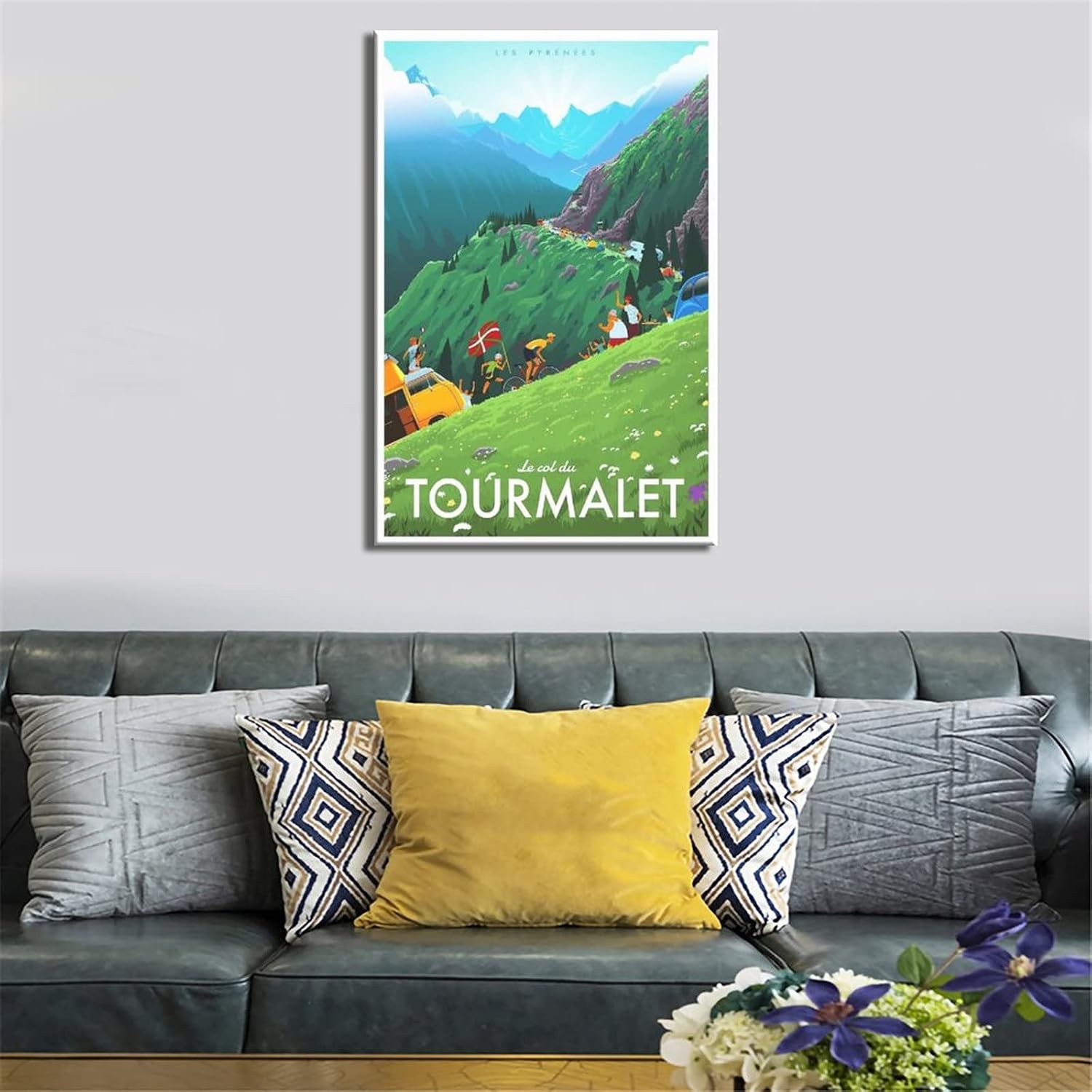 Col-Du Tourmalet France Pyrénées Affiche vendu par Lidia Morales | SKU ...