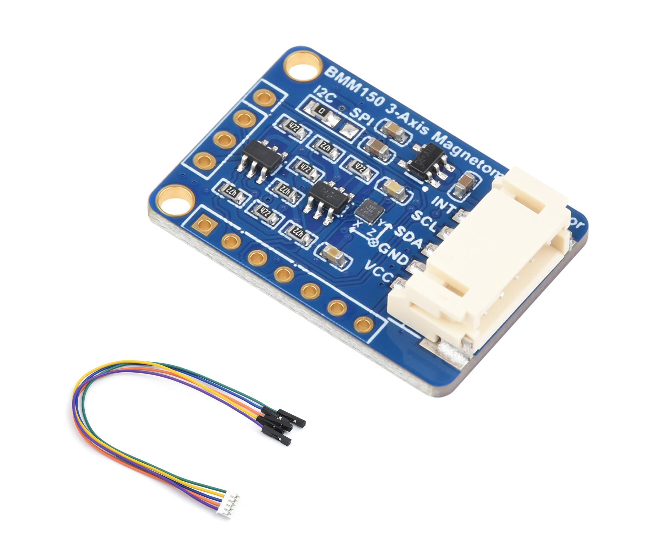 Amazon.com: Waveshare BMM150 3-axis Magnetometer Sensor, Compatible ...