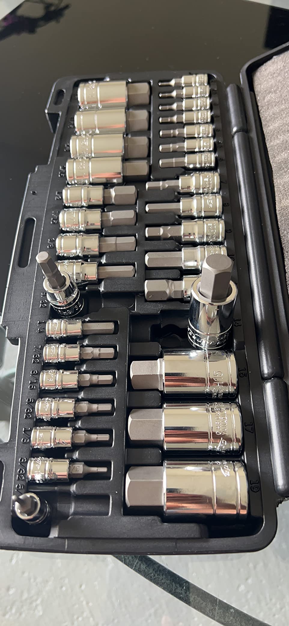 $7/mo - Finance EPAuto 32 PCs Hex Bit Socket Set, SAE and Metric, S2 ...