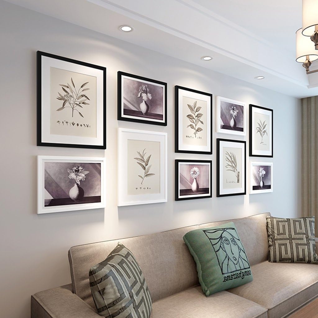 Edge to Multi Photo Frames Nordic Photo Wall，wall Photo Gallery Frame ...