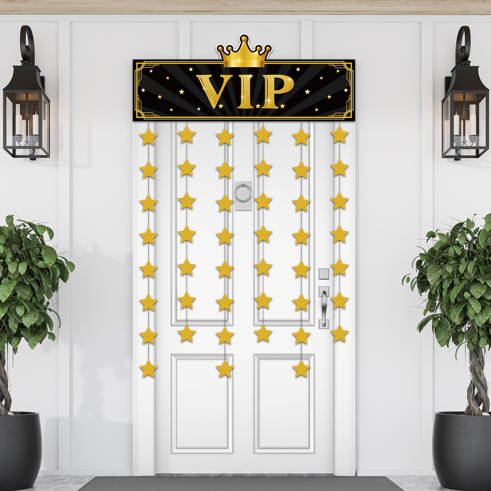 Amazon.com: Blosssound VIP Party Decoration VIP Movie Banner VIP Star ...