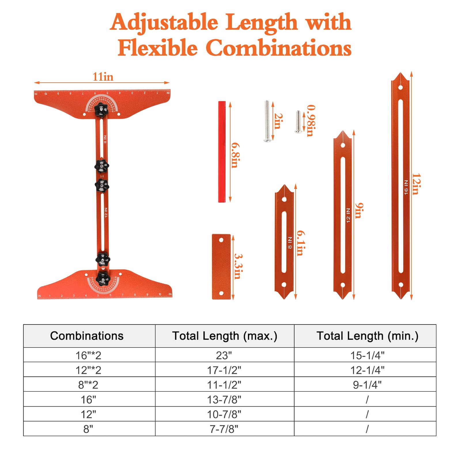 Snapklik.com : Stair Treads Gauge Template Tool,Stair Measuring Ruler ...