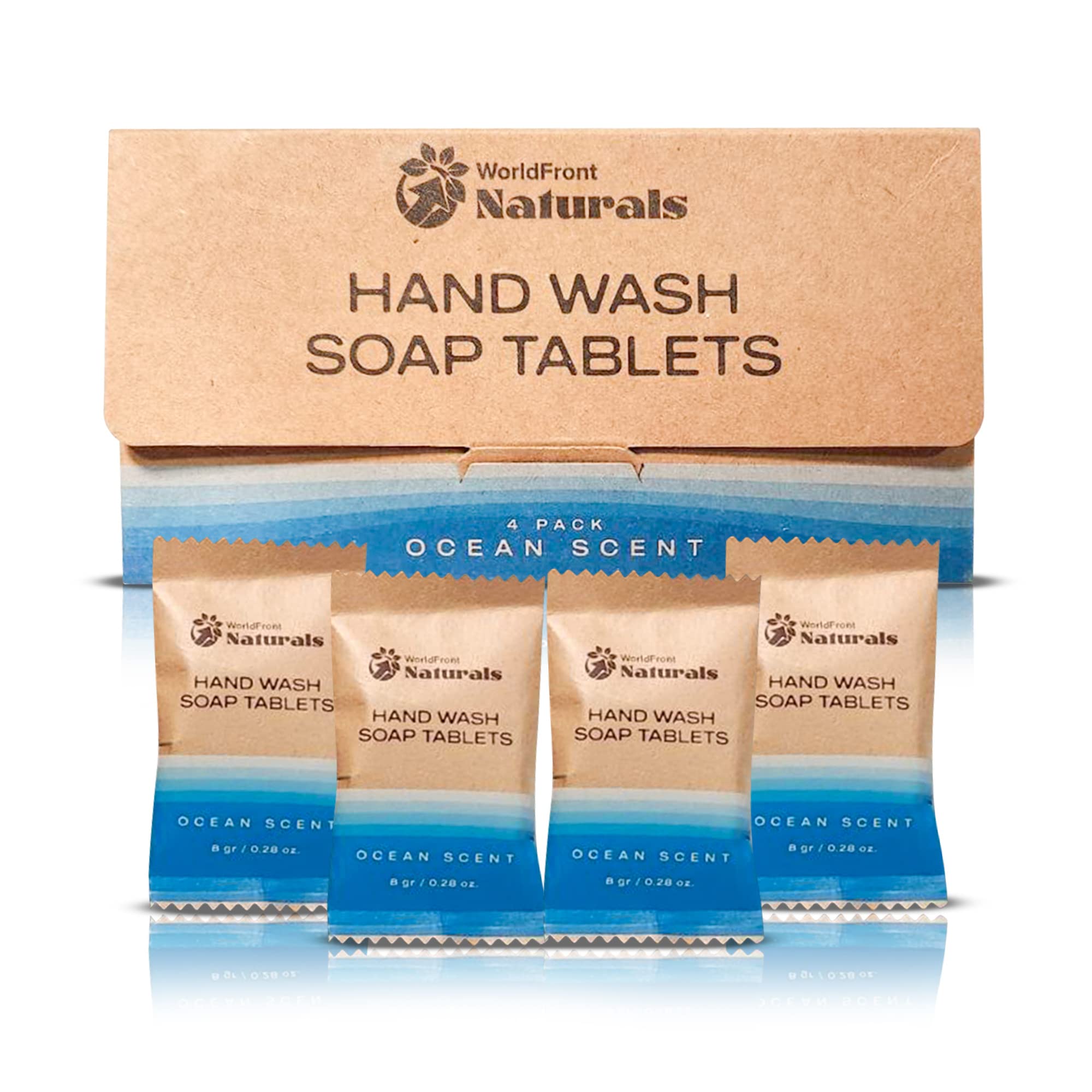 WorldFront Naturals Natural Handwash Foaming Soap Tablets With Fresh ...