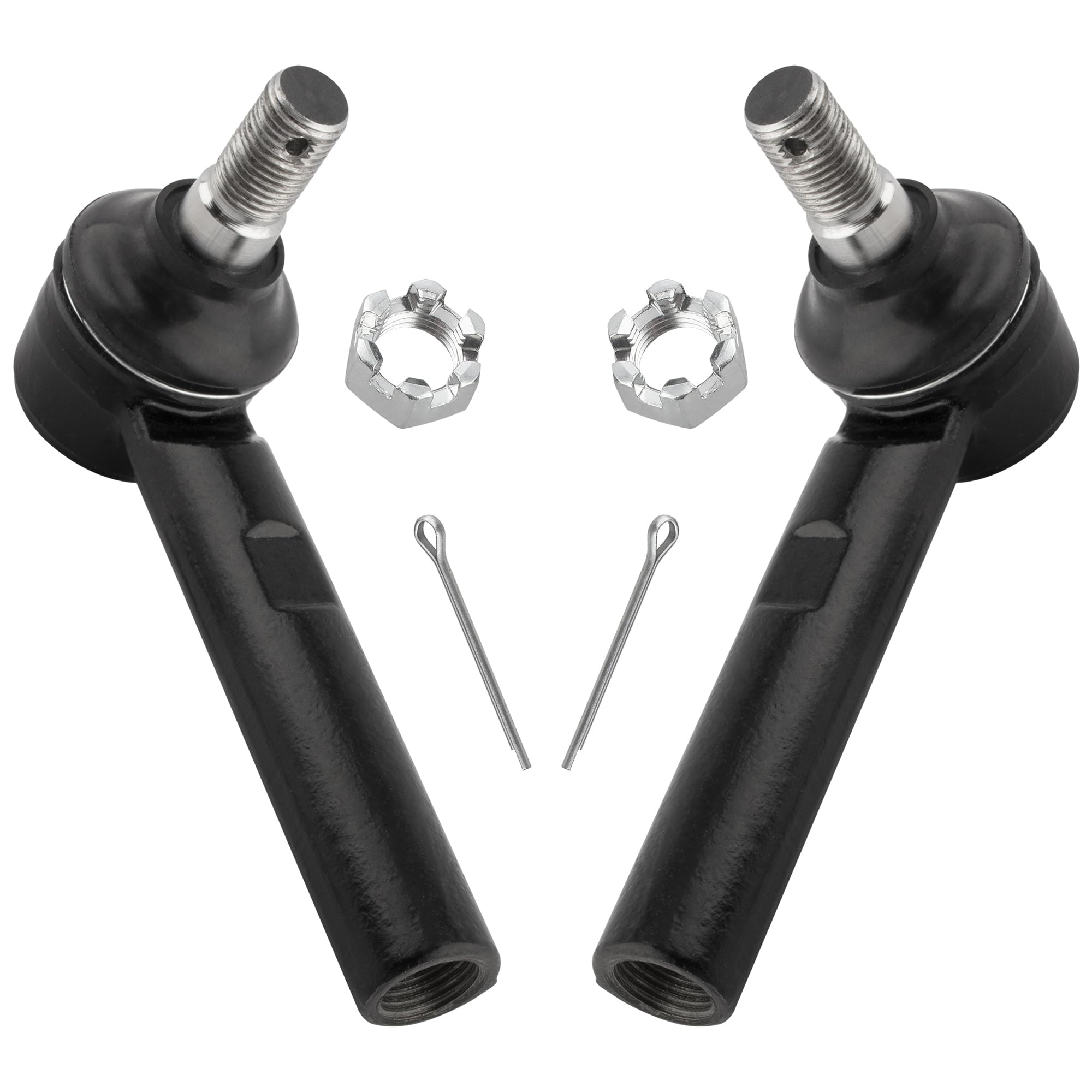 Snapklik.com : MYSMOT ES80895 Front Outer Tie Rod Ends Left & Right For ...