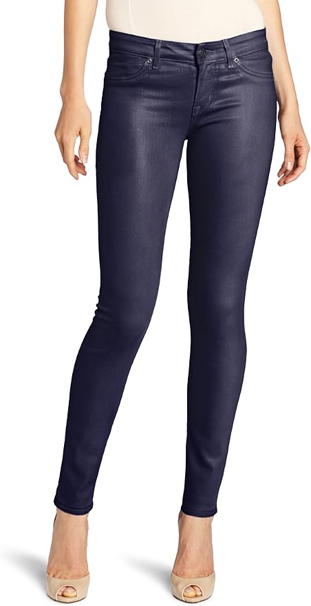 Rich & Skinny Women's Legacy Leather Look Jean, Your Majesty, 32 at ...