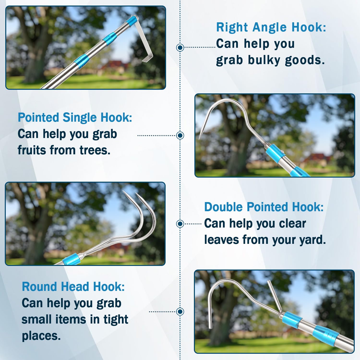 Snapklik.com : NIHAO 2.5 To 6.15 Ft Cargo Grabber Reach Retriever Tool ...