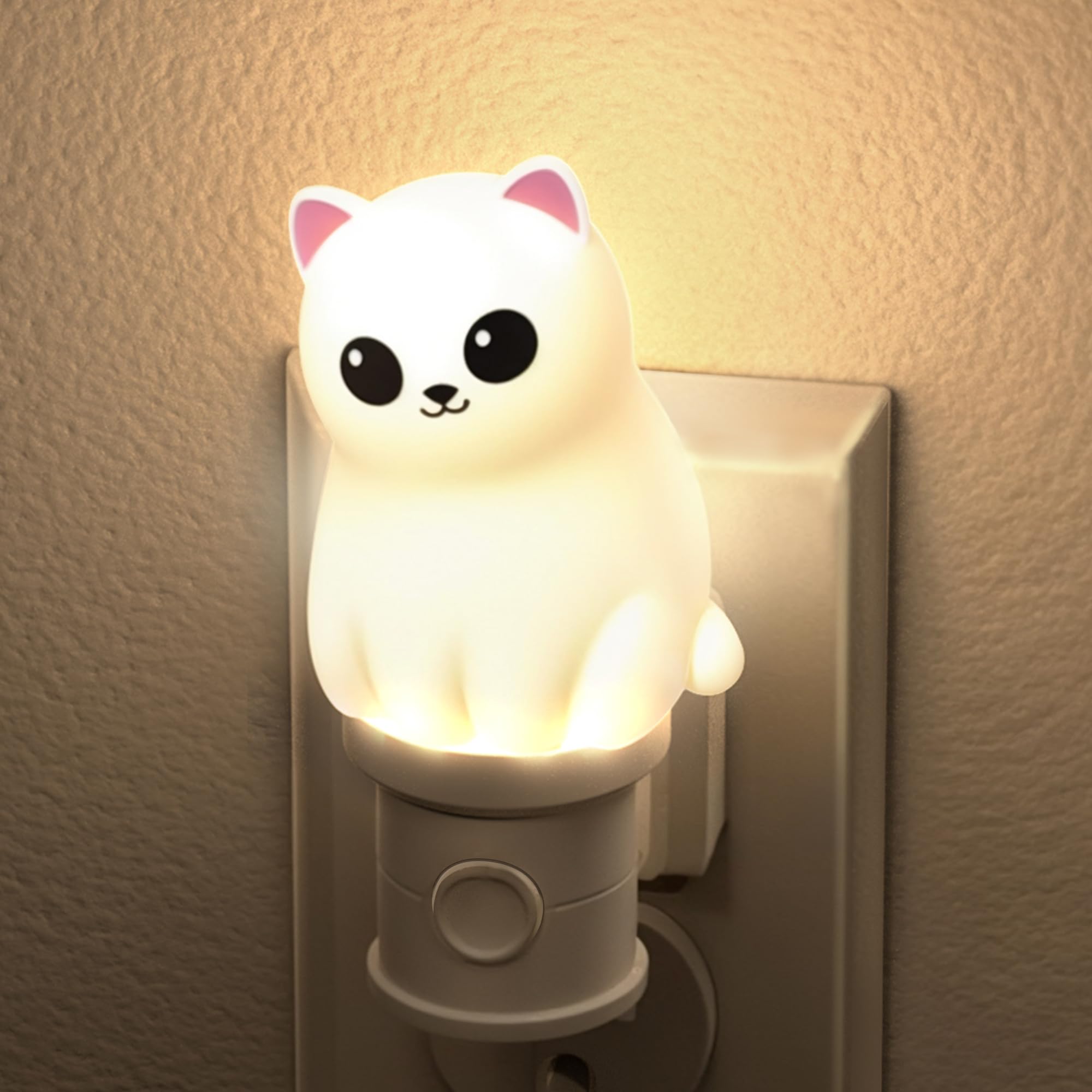 KINDEEP Kids Night Light: Detachable Plug in Nightlight for Kids Room ...