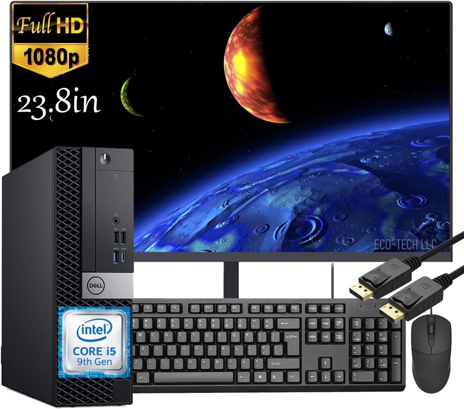 Amazon.com: Dell OptiPlex 7070 SFF Small Form Factor Desktop PC w/ 23 ...