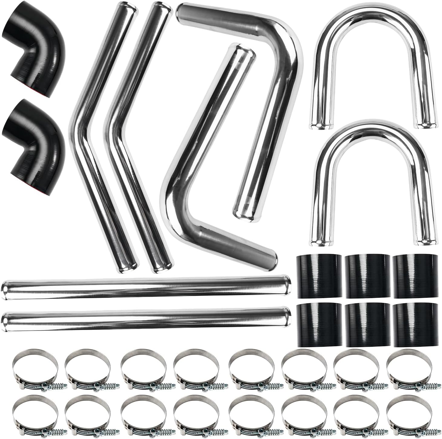 Amazon.com: 2"Intercooler Kit, PHILTOP Turbo Intercooler Piping ...