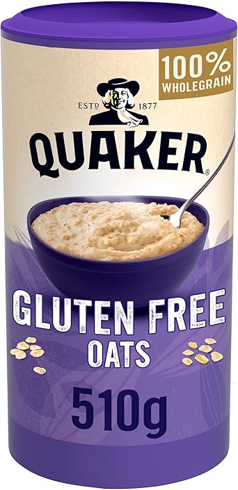Quaker Gluten Free Original Porridge Oats, 510g : Amazon.co.uk: Grocery