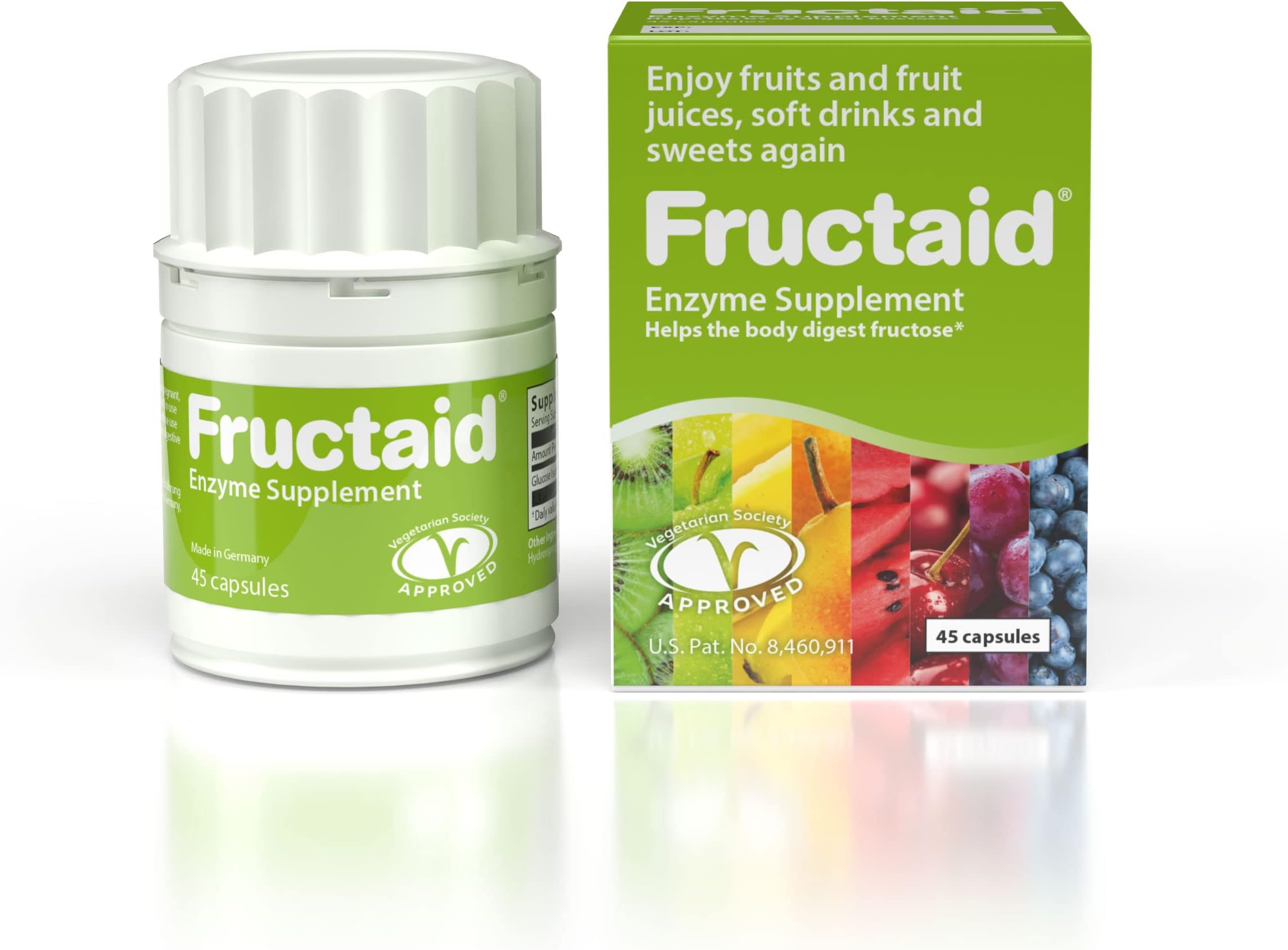 Amazon.com: Intoleran Fructase Digestive Enzymes - 36 Capsules ...
