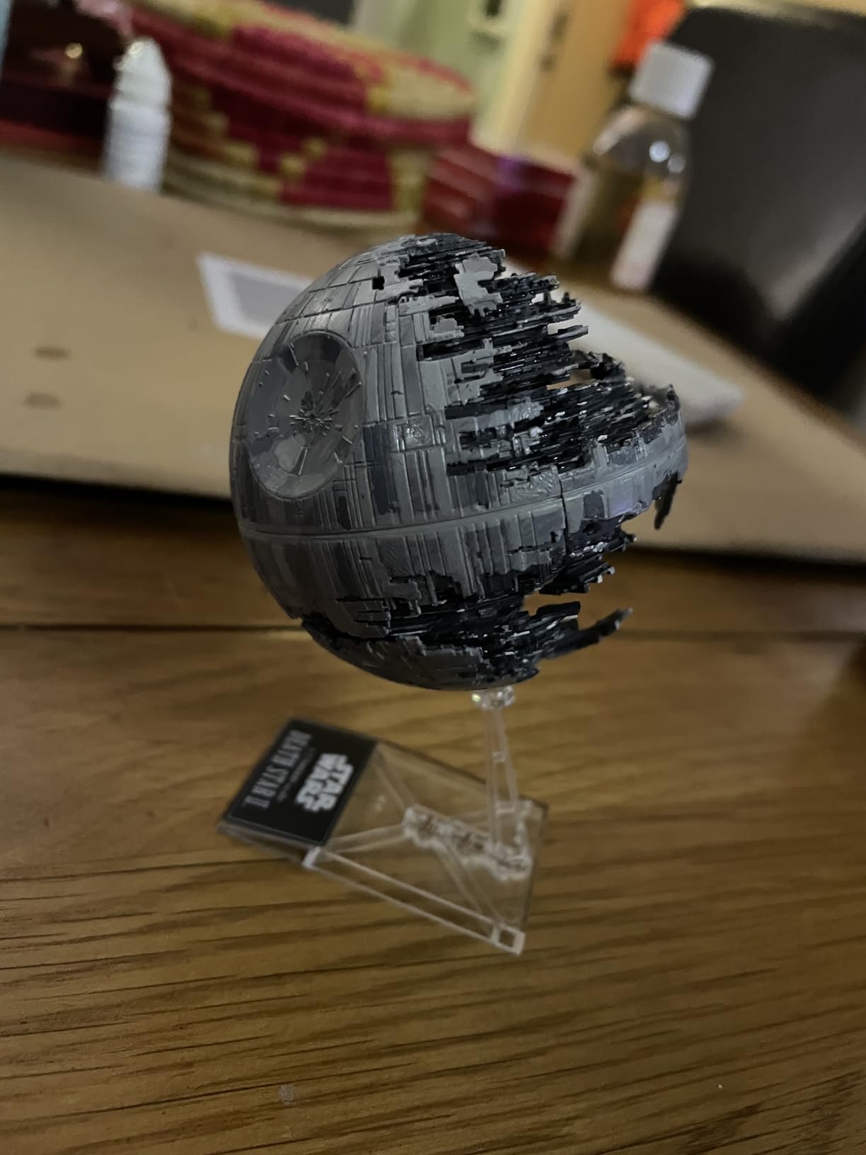 Revell 01207 Death Star II & Imperial Star Destroyer Bandai (Click ...