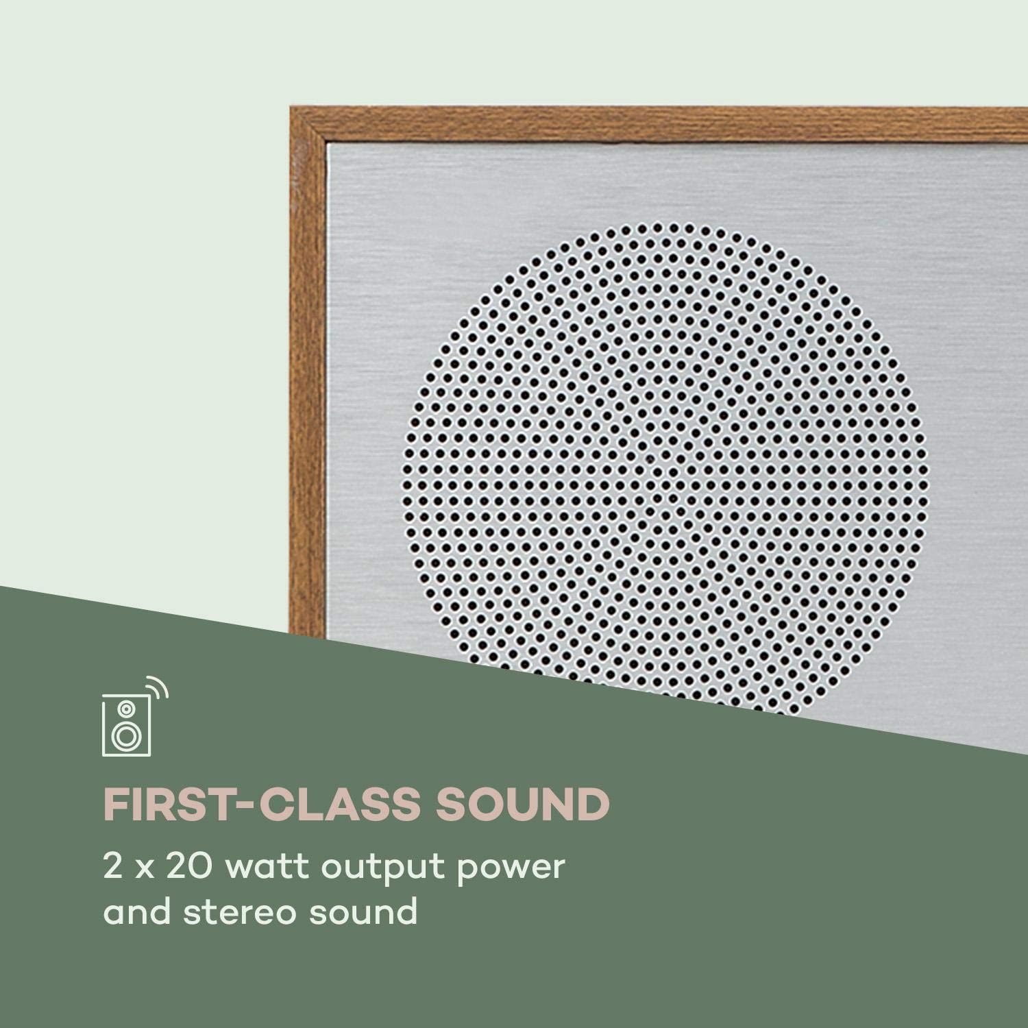 Buy AUNA Silver Star CD- Dab Radio, Digital Radio, Dab Radio with ...