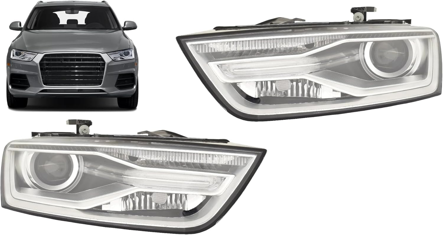 Amazon.com: ALLIGATOR AUTO LIGHTS Headlamp Replacement For Audi Q3 2016 ...