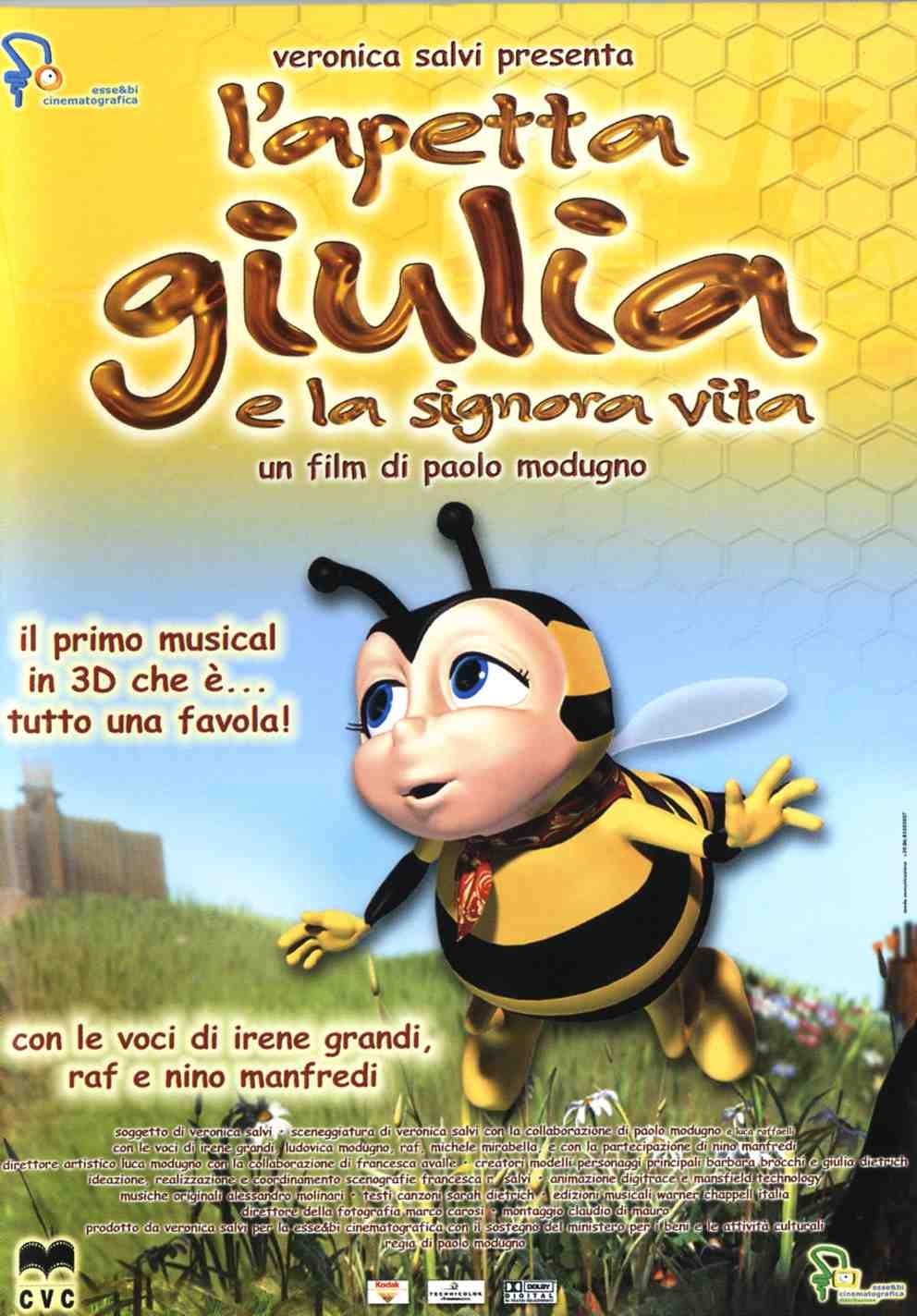 L'apetta Giulia e la signora vita: Amazon.it: Paolo Modugno: Film e TV