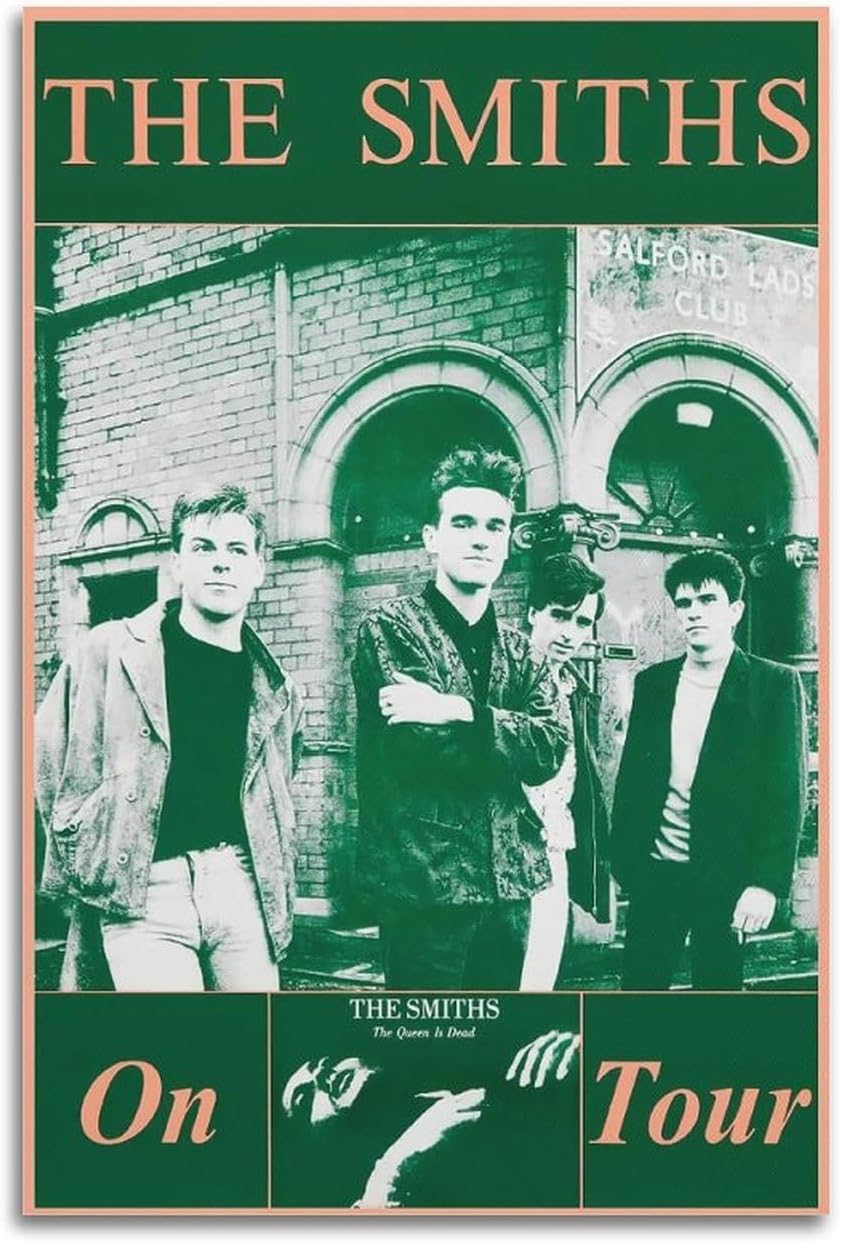 Amazon.com: The Smiths Art Oil Painting Poster Living Room Bedroom ...