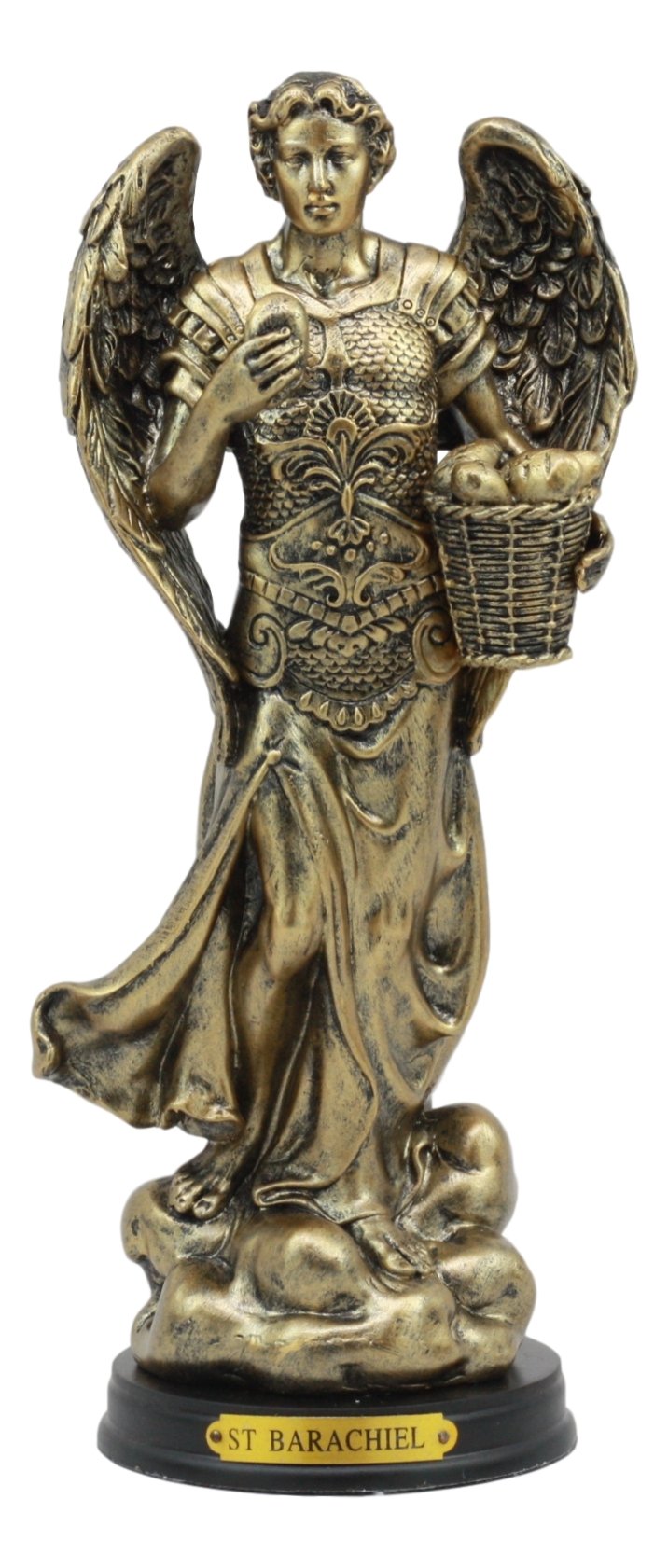 Ebros Byzantine Catholic Church Archangel Barachiel Statue 8 Tall Saint ...
