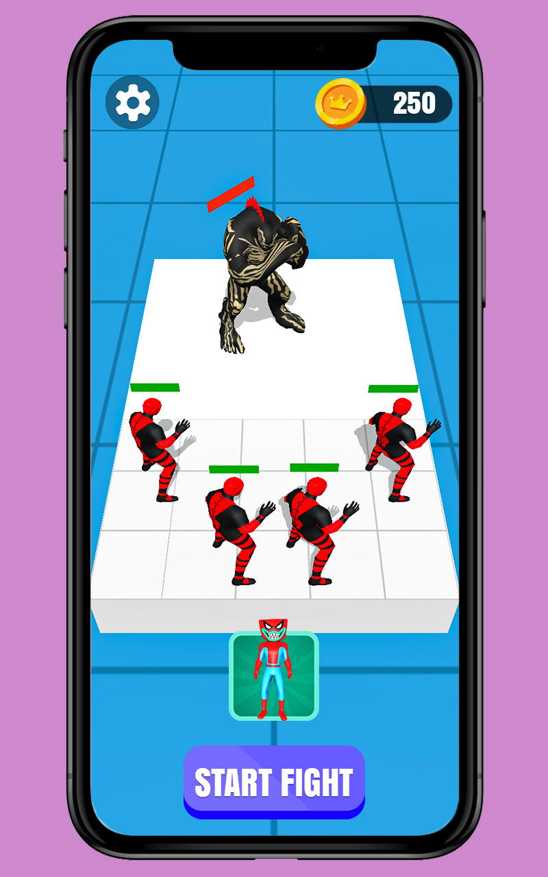 Merge Superhero Fighting! Monster Fusion Battle Challenge 3D - Monster ...