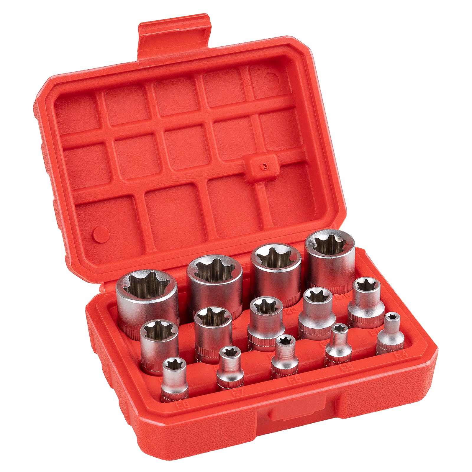Amazon.com: E Torx Socket Set, 14-Piece E-TORX Socket Set, Premium ...
