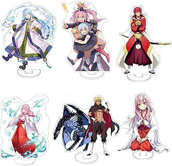 Amazon.co.jp: When Reincarnated as a Slime Acrylic Stand with Base Both ...