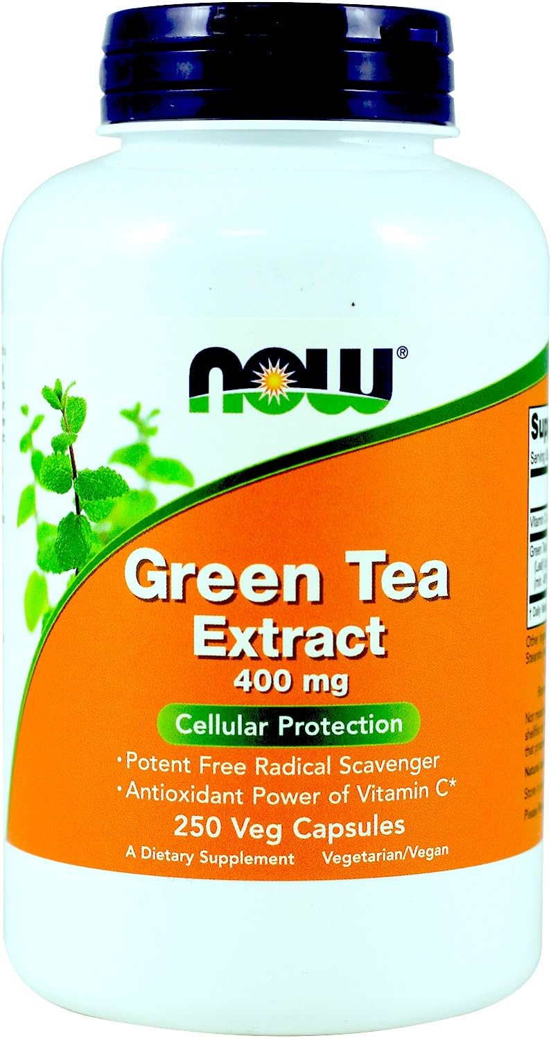 Amazon.com: Now Foods, Green Tea Extract 400 mg (250 X 2) : Health ...