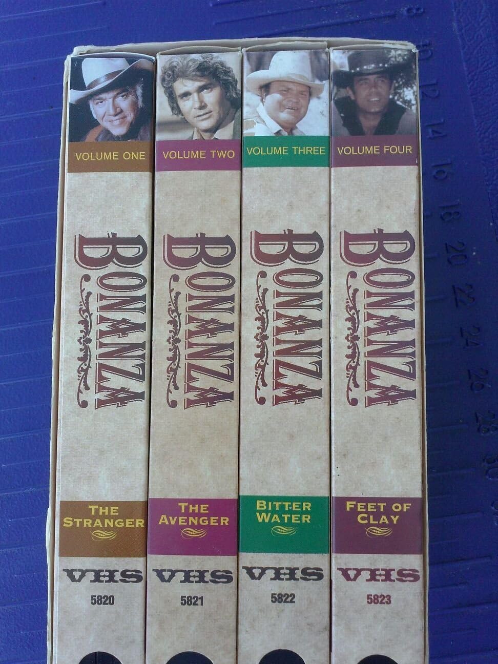 Amazon.com: Bonanza 4 Tape Set: The Stranger, the Avenger, Bitter Water ...