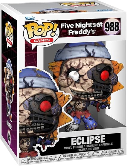 Amazon.com: Funko Pop! Games: Five Nights at Freddy's RUIN - Eclipse ...