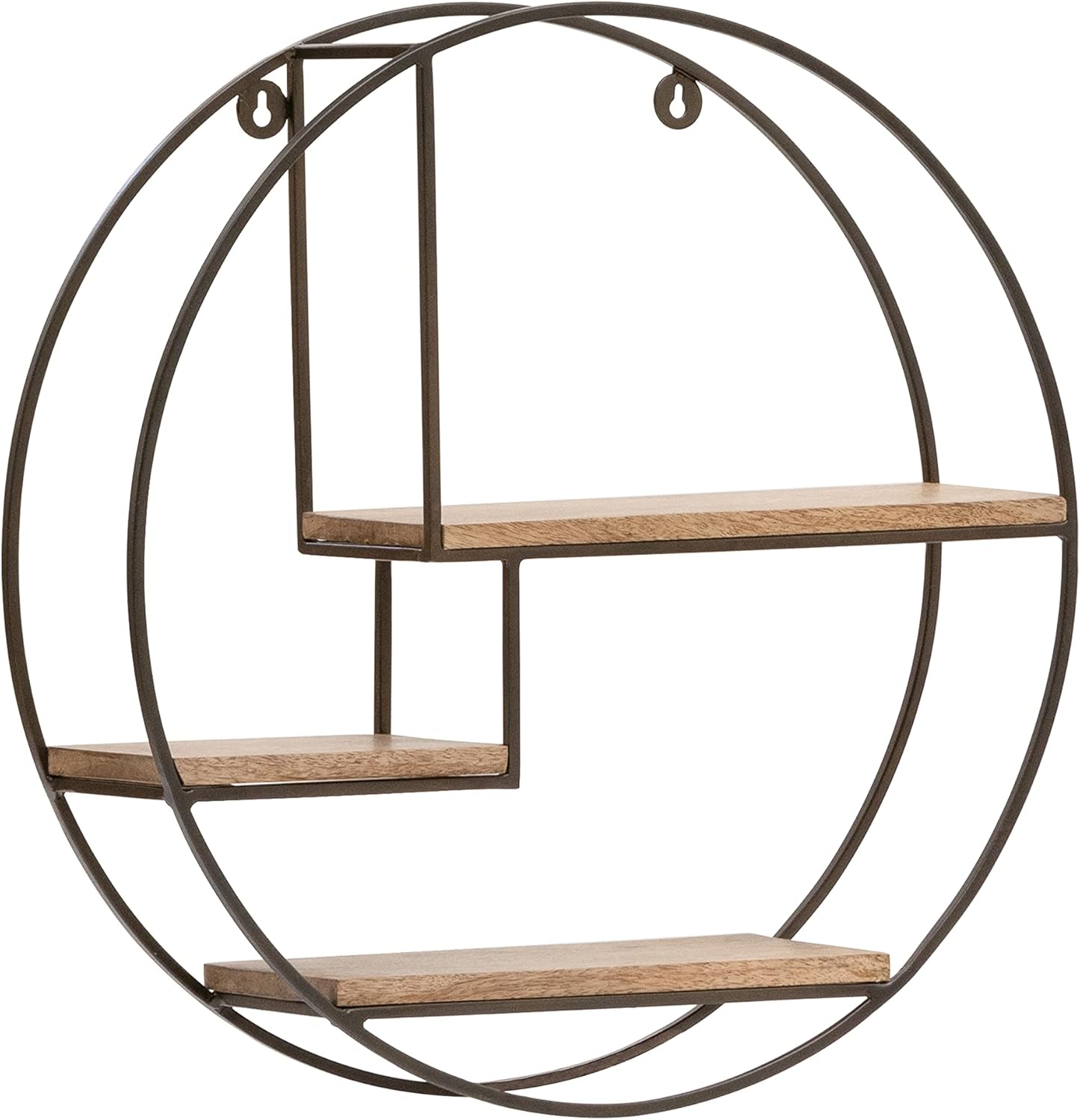 Amazon.com: MH London Circle Wall Shelf - Lemar Shelves - Exclusively ...