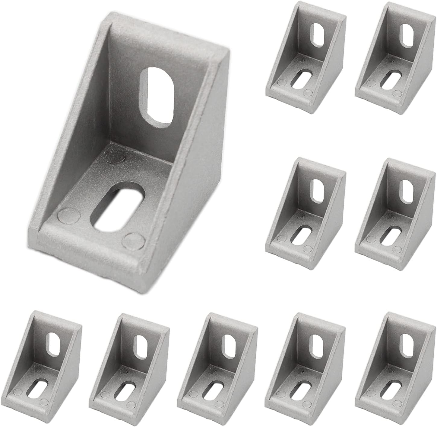 Amazon.com: TTZEZE 10Pack Aluminum Profile Corner Bracket, L Shape ...
