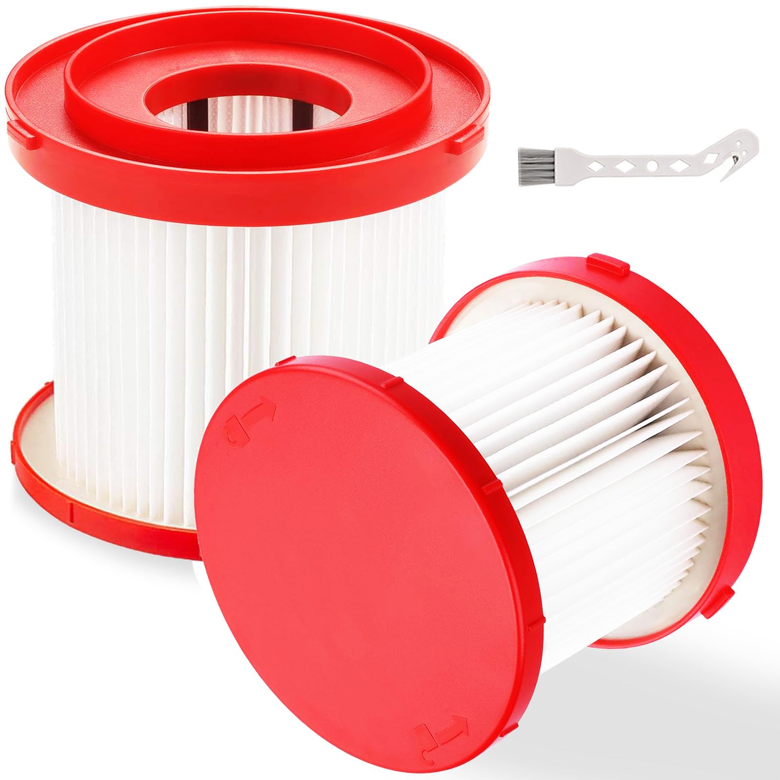 2 Pack Wet Dry Vacuum HEPA Filter 49-90-1900 Filter Compatible With ...