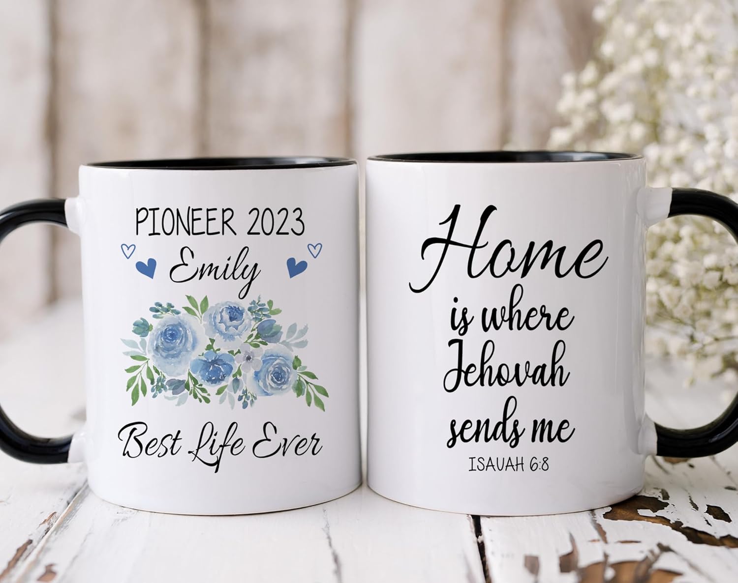 Amazon.com: LOCOLASTIC Home Is Where Jehovah Sends Me Mug, JW Coffee ...